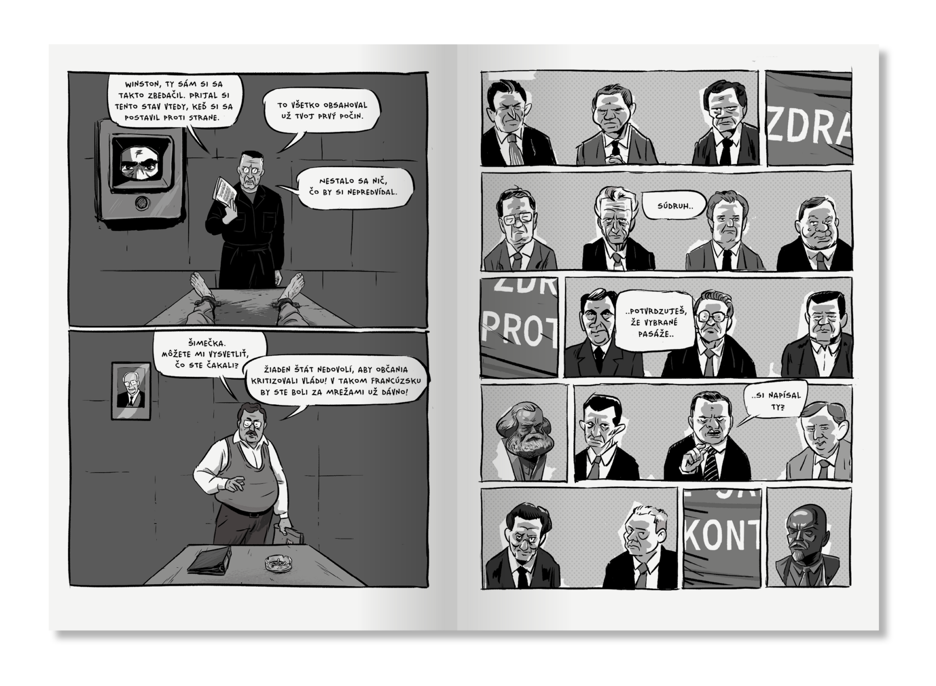 Súdruh disident: pravdivý komiks o Milanovi Šimečkovi • Nadácia Milana ...